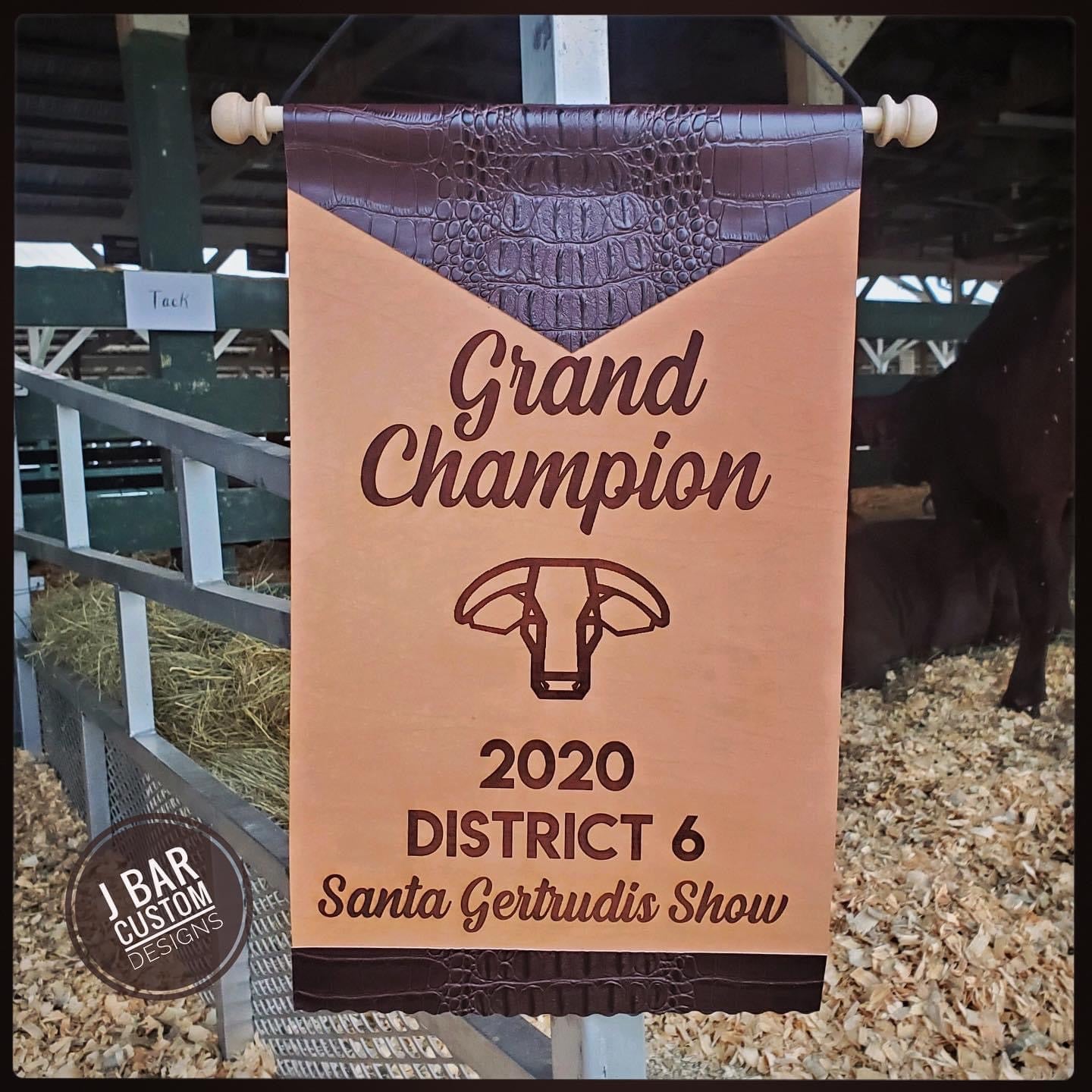 Genuine Leather Banners – J Bar Custom Designs