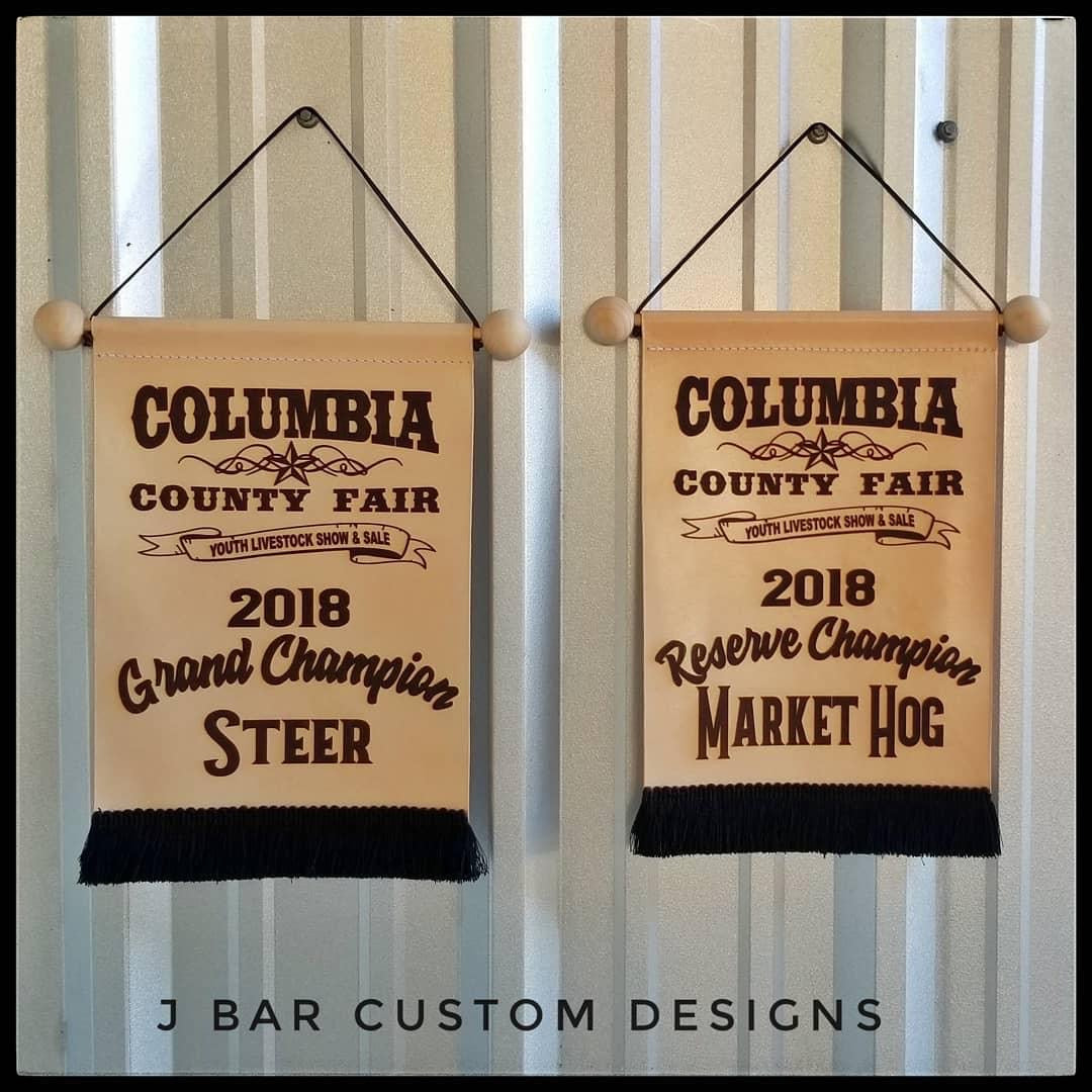 Genuine Leather Banners – J Bar Custom Designs
